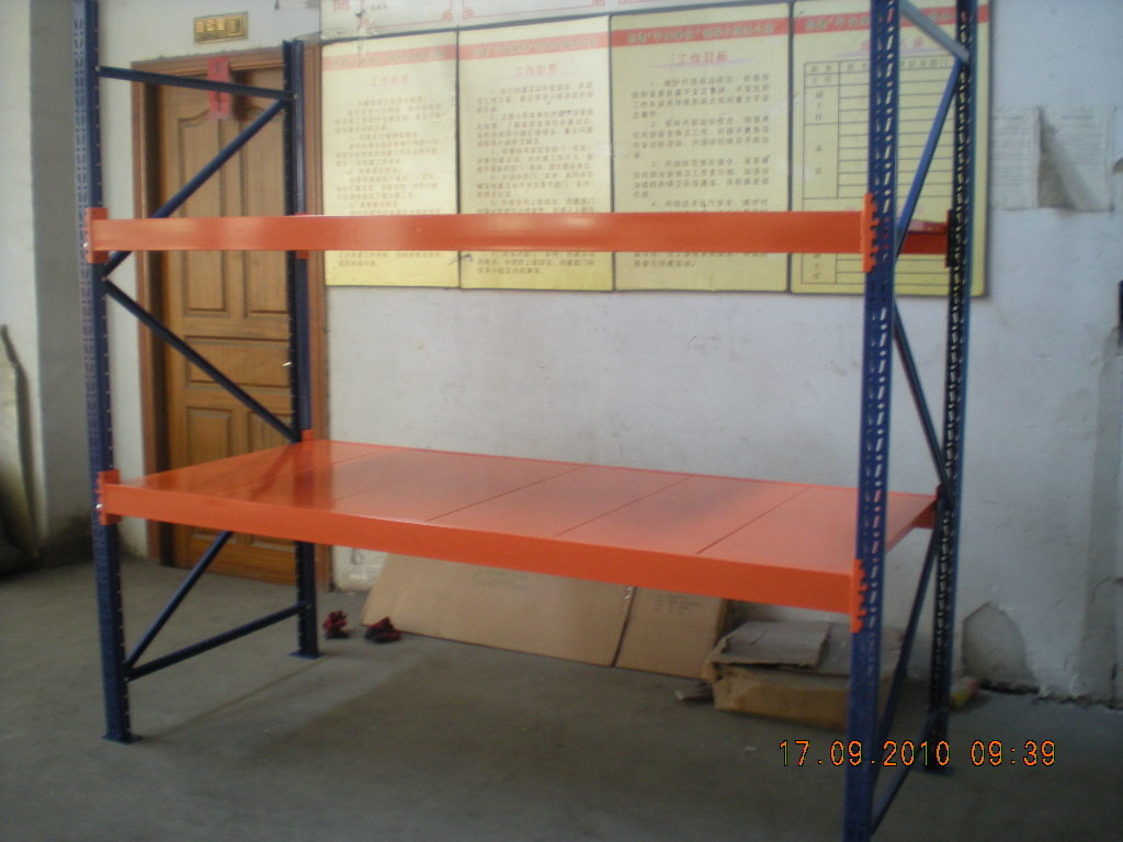 Industrial Warehouse Racking System Structural Powder Coating Finished ...